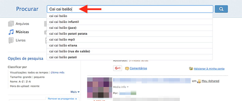 4shared: como baixar músicas em mp3 e outros formatos