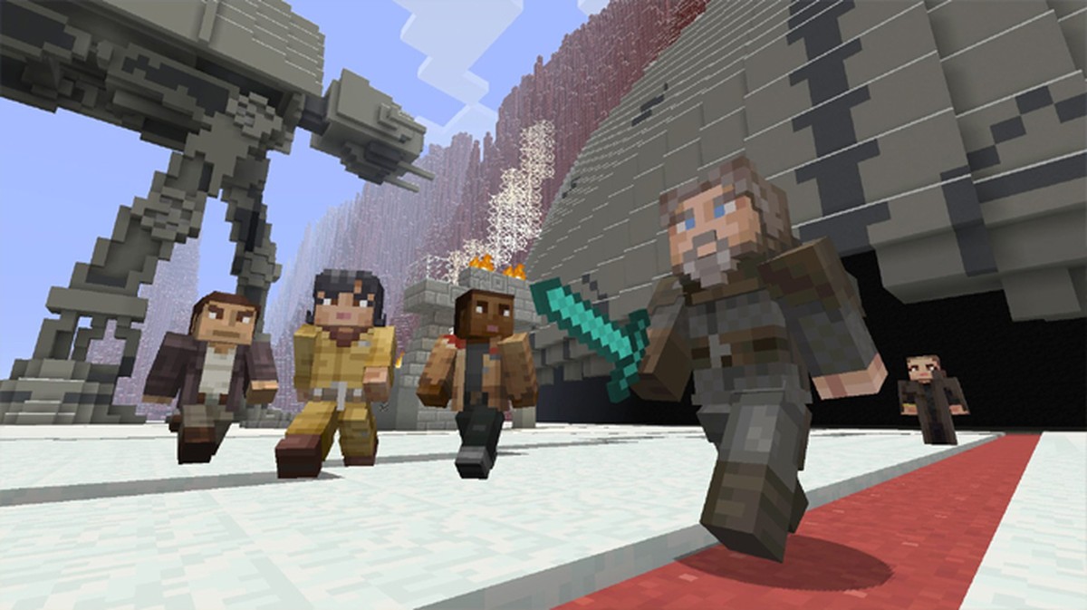 Minecraft ganha pacote de skins de Star Wars Os Últimos Jedi e mais