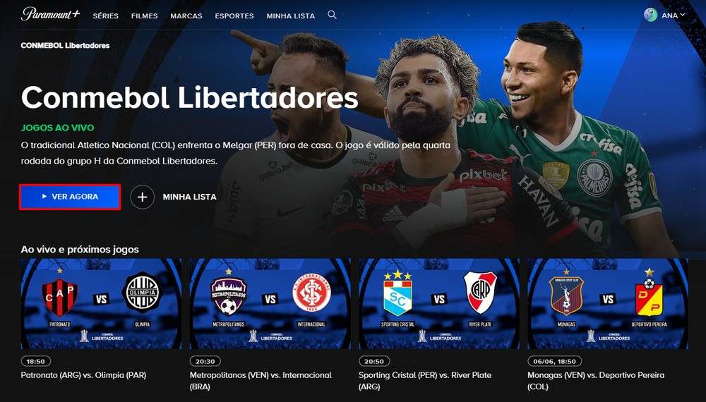 Metropolitanos x Inter ao vivo: onde assistir ao jogo da Libertadores