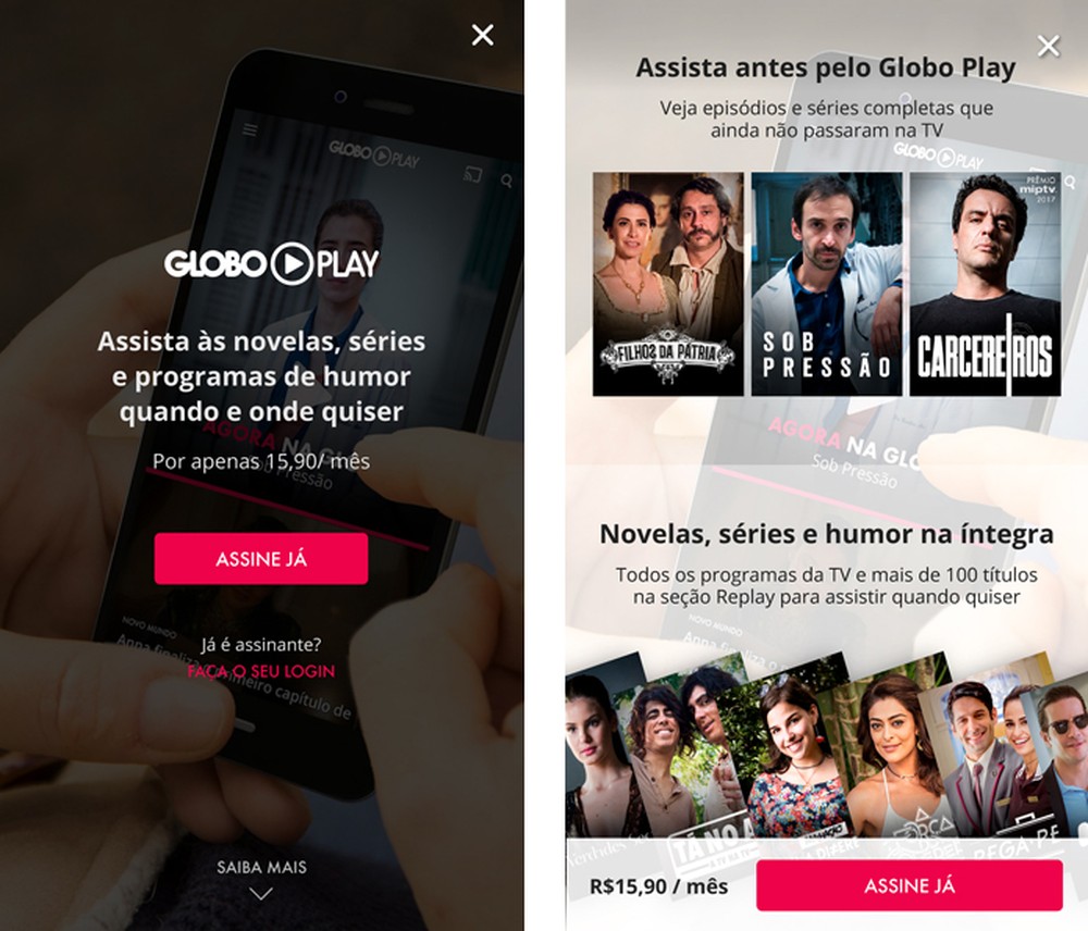 Globo Play estreia app para Android TV e parceria com Google para ...