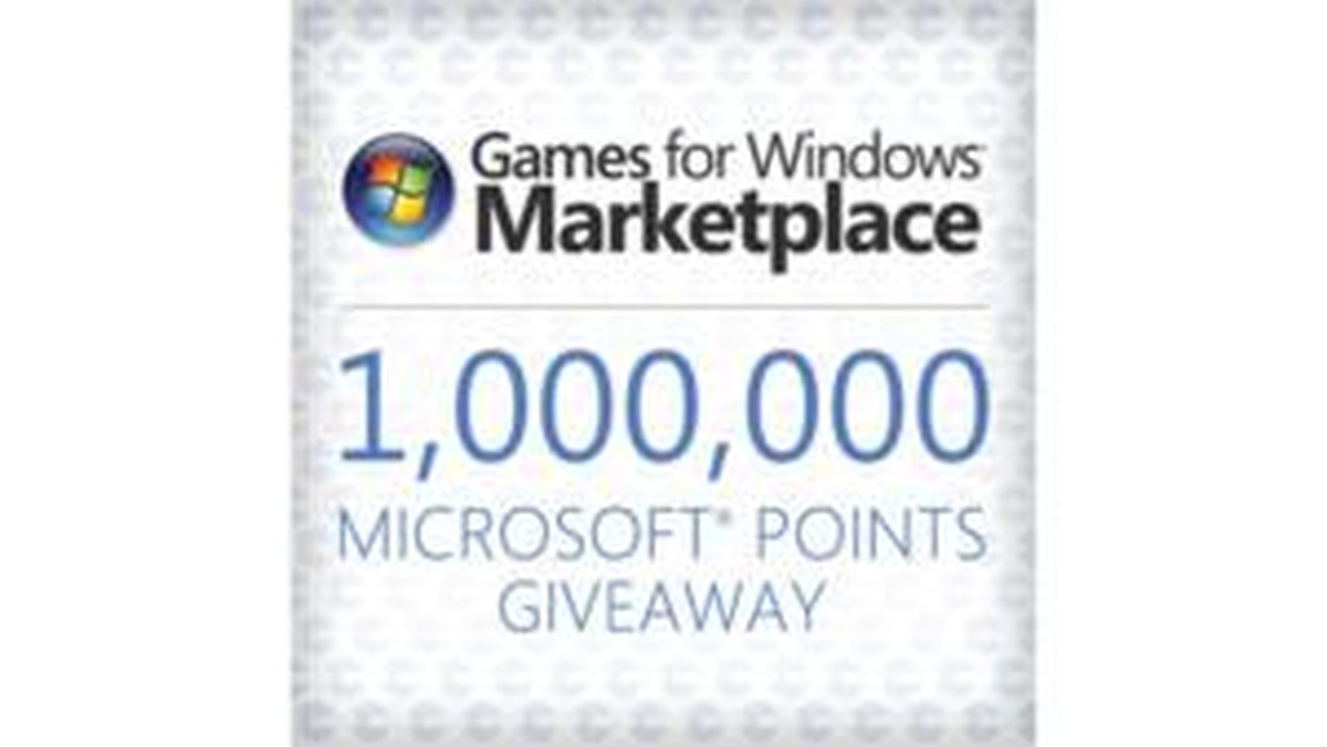 Promoção nos EUA dará 1 milhão de Microsoft Points na Games for Windows ...