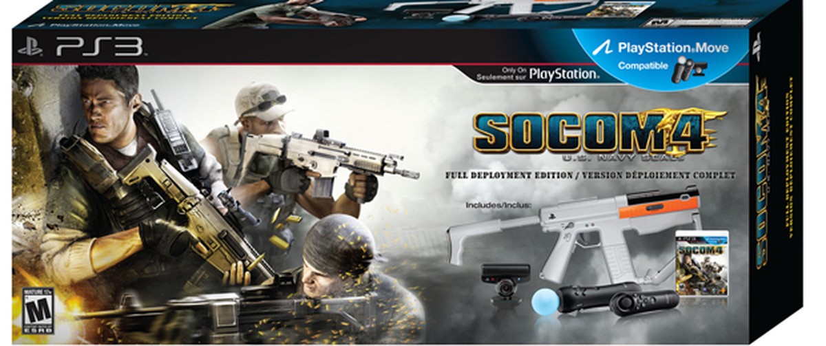 SOCOM 4 vai ter edição especial com metralhadora