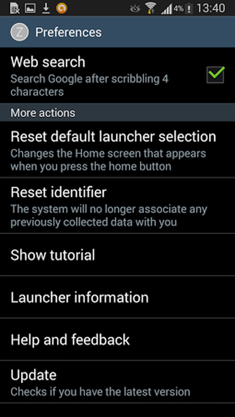 Z Launcher | Software | TechTudo