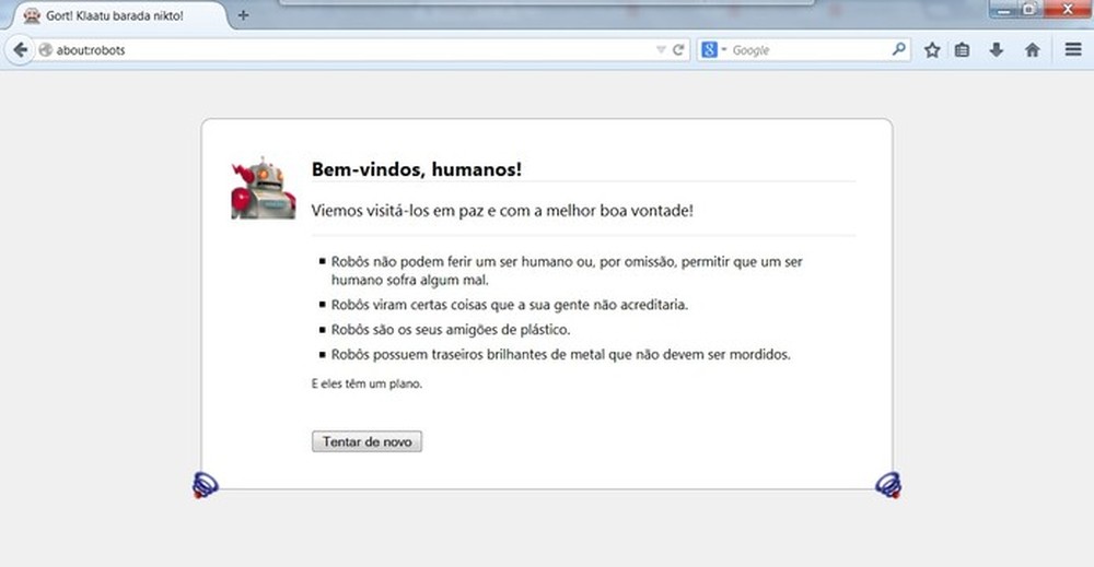 As 23 funções ocultas e os easter eggs mais curiosos do Mozilla Firefox