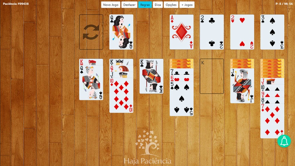 Jogo de paciência grátis: 6 opções para passar o tempo sem baixar nada