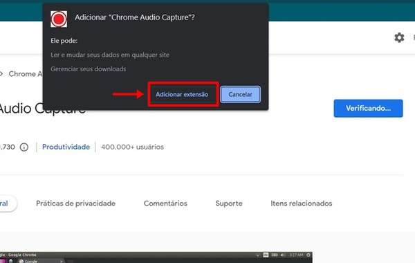 Chrome Audio Capture: como usar extensão para gravar áudio do navegador