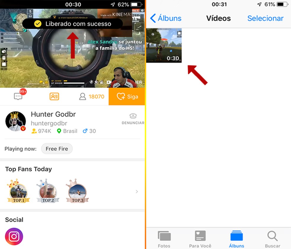 Como clipar na Cube TV?