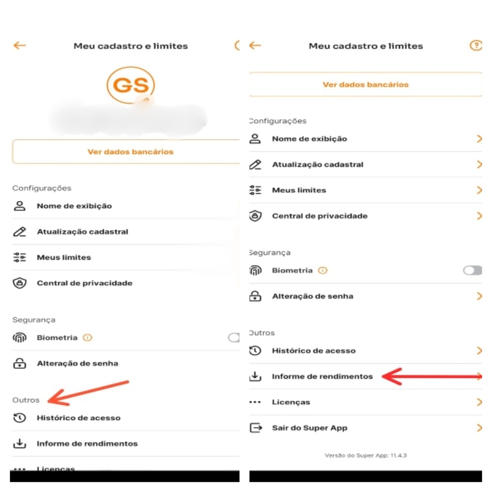 IRPF 2023: como consultar informe de rendimentos pelo banco Inter