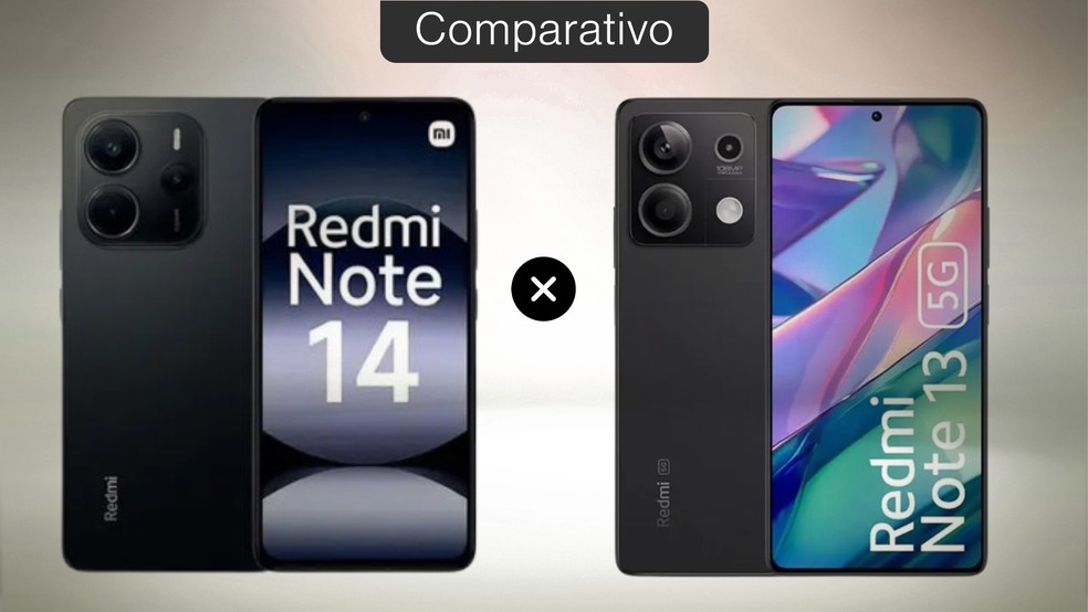 Redmi Note 14 vs Redmi Note 13: saiba o que muda entre os celulares Xiaomi