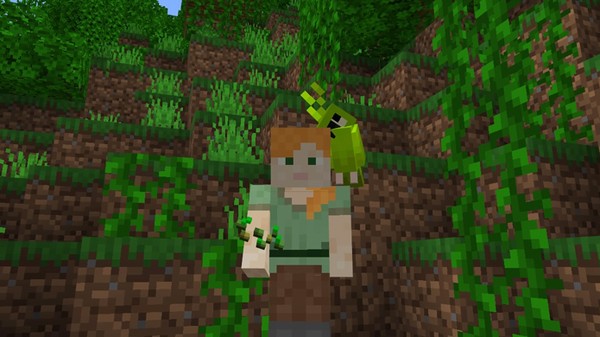 Como domesticar papagaio em Minecraft