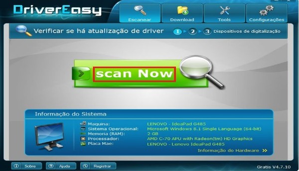 Como instalar, ativar e usar o DriverEasy