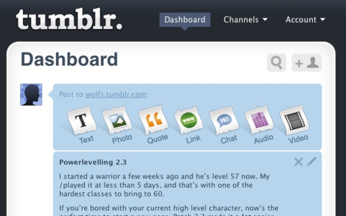 Tumblr faz sucesso e apresenta lucros incríveis