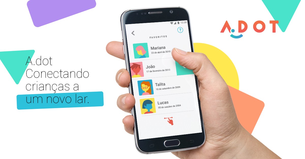 Conheça o A.DOT, app que ajuda a adoção de crianças e adolescentes