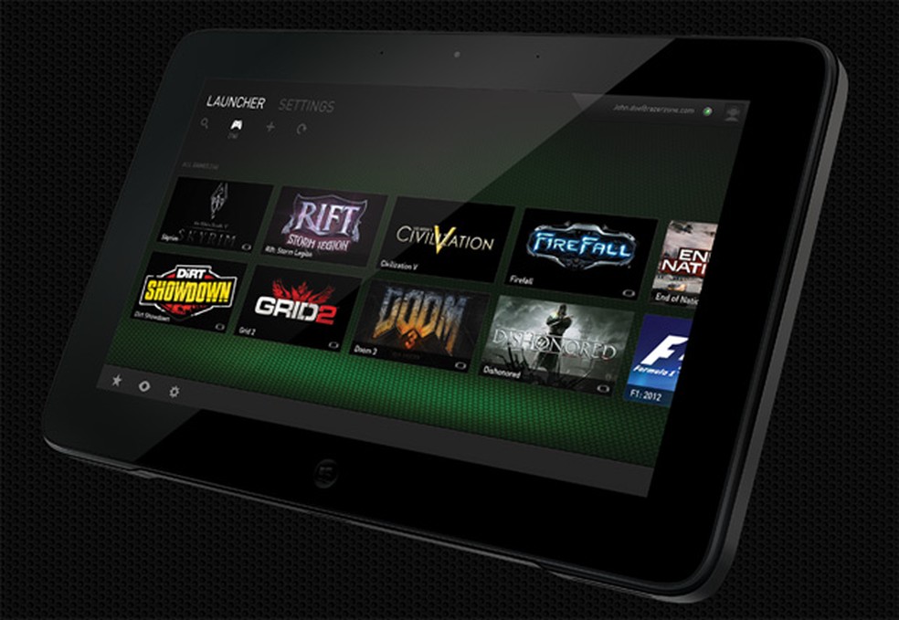 Razer lança Edge, tablet ultrapotente para gamers de PC