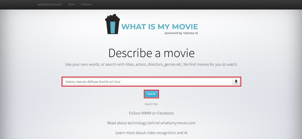 What Is My Movie: site descobre nome de filmes a que você assistiu