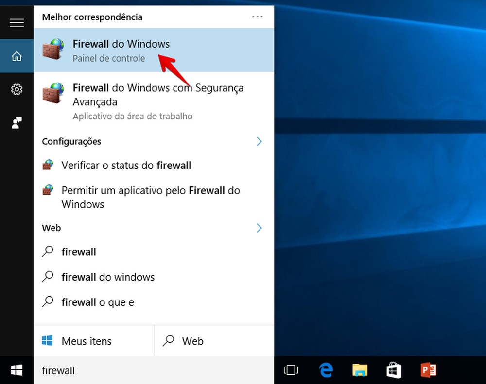 Como ativar e desativar firewall do Windows 10