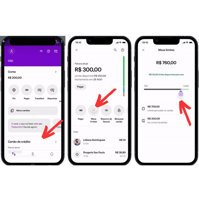 Limite Nubank: como consultar valor e os tipos disponíveis no app