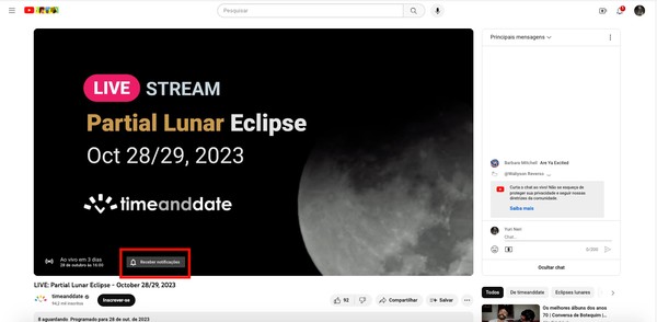 Outubro ainda terá outro eclipse; veja data, horário e como assistir ao vivo