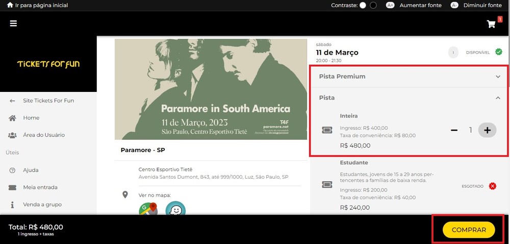 Show do Paramore no Brasil em 2023: como comprar ingressos online