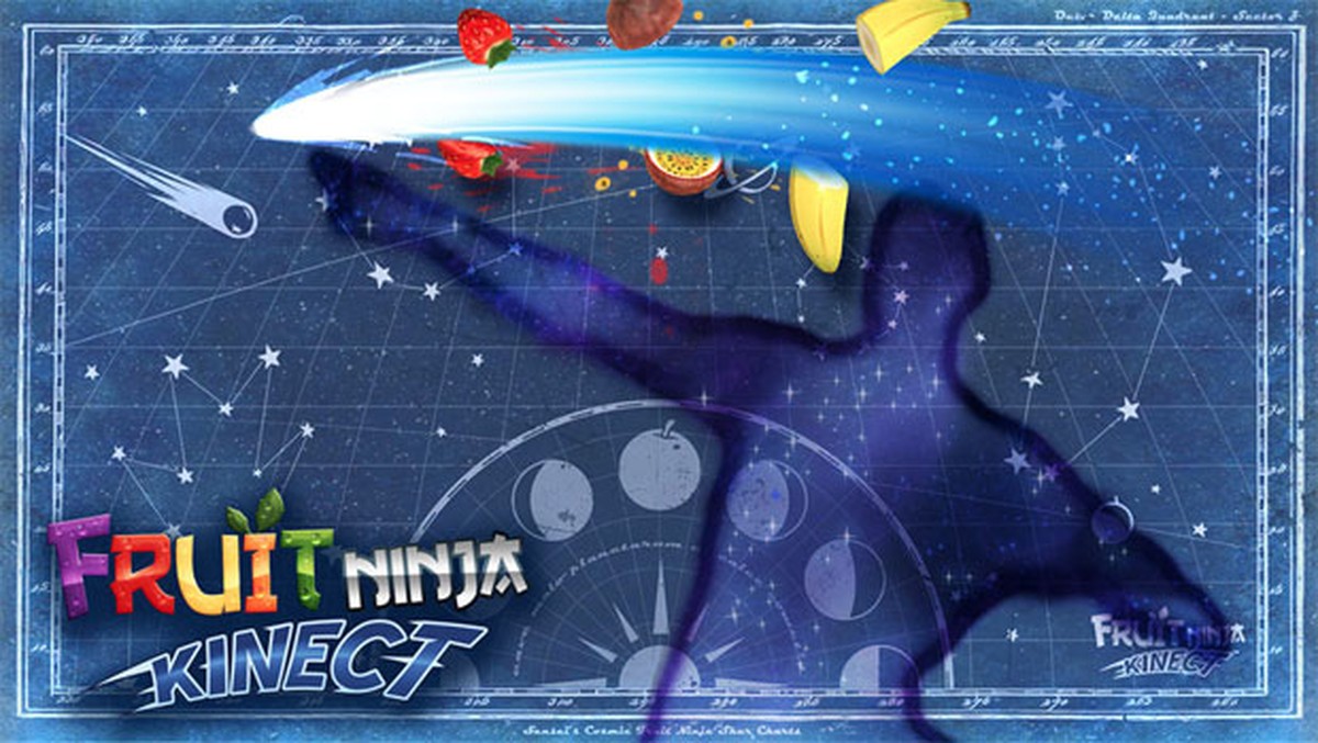 Fruit Ninja Kinect ganha nova expansão espacial