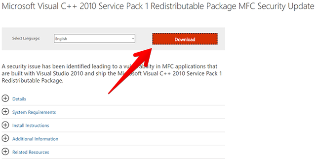 Como resolver o erro msvcp100.dll