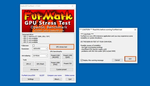 Como testar o desempenho gráfico do computador