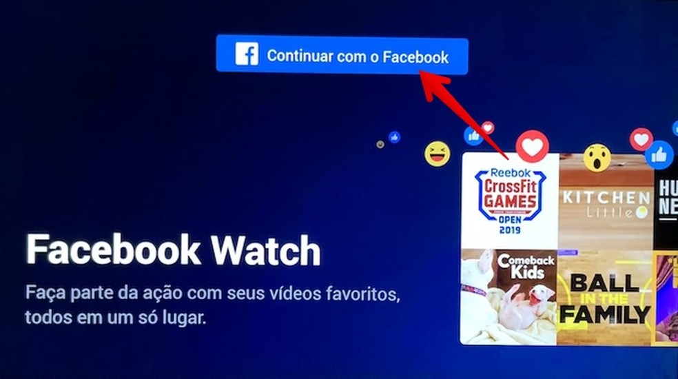 Como baixar e usar o Facebook Watch na smart TV