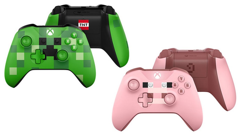 Xbox One ganha modelo temático de Minecraft com controle Creeper