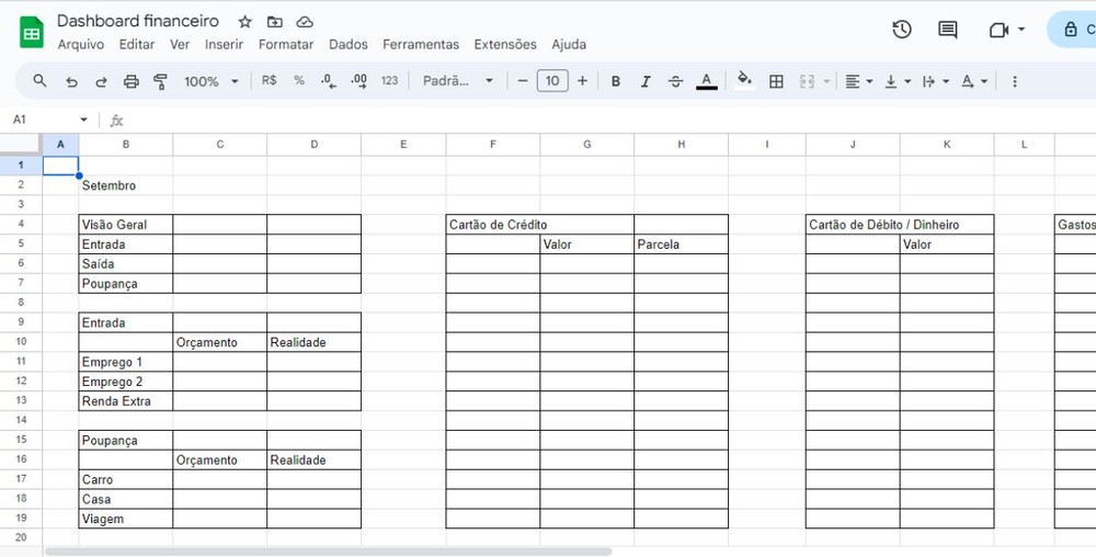 Precisa economizar? Saiba como criar sua planilha de gastos completa