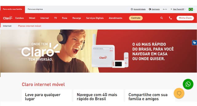 Modem Claro 4G: conheça preços e características
