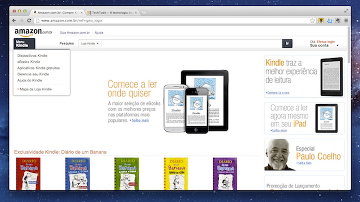Amazon no Brasil: empresa lança site em português e Kindle chega em breve