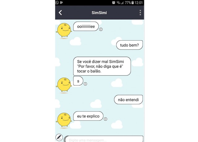 Simsimi é suspenso no Brasil; entenda caso do app de chat online