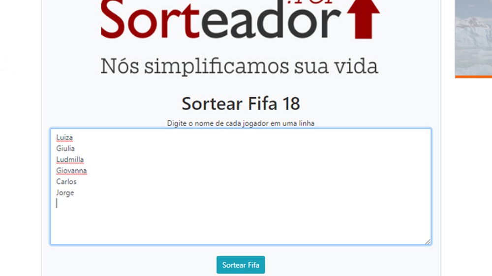 Site para sortear: como usar o Sorteador.top