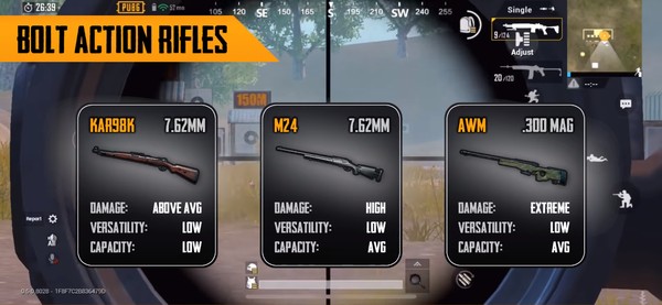 O que é fuzil de precisão no PUBG Mobile? Veja 5 destaques sobre a arma