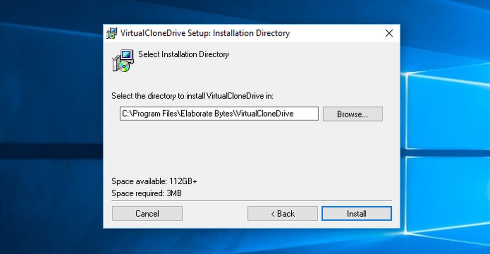 Como usar o Virtual CloneDrive no PC