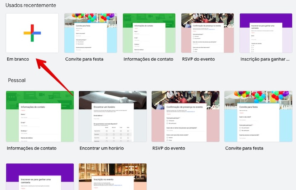 Como criar um Google Forms no computador e celular passo a passo