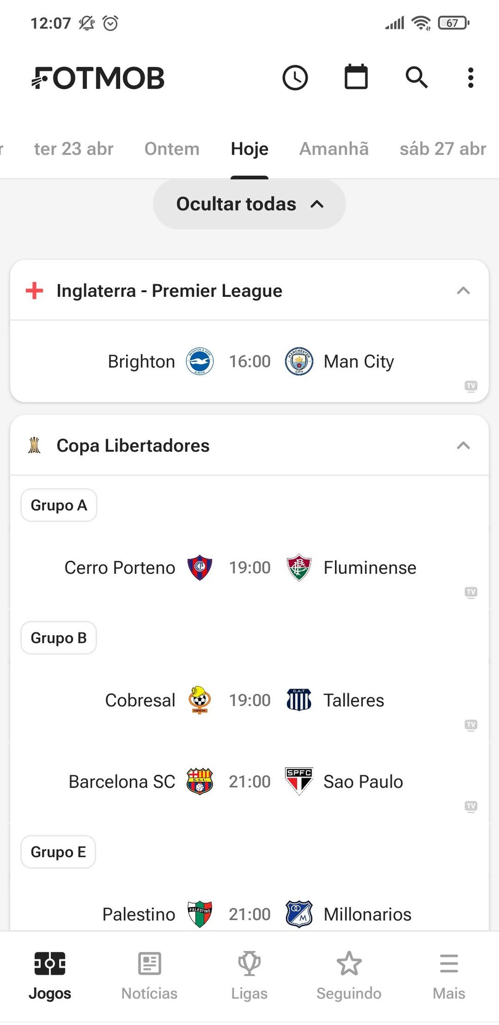 Aplicativo de futebol: conheça os 12 melhores apps para baixar