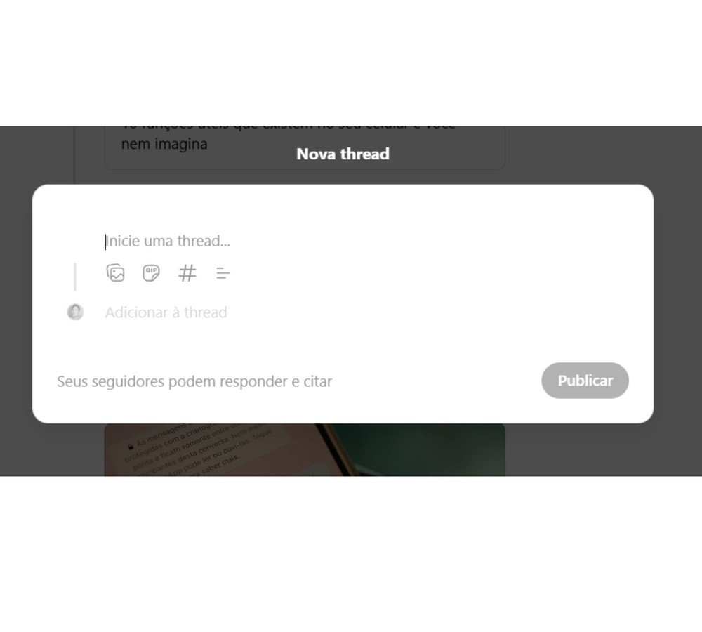 Threads na Web: como usar a rede social no desktop