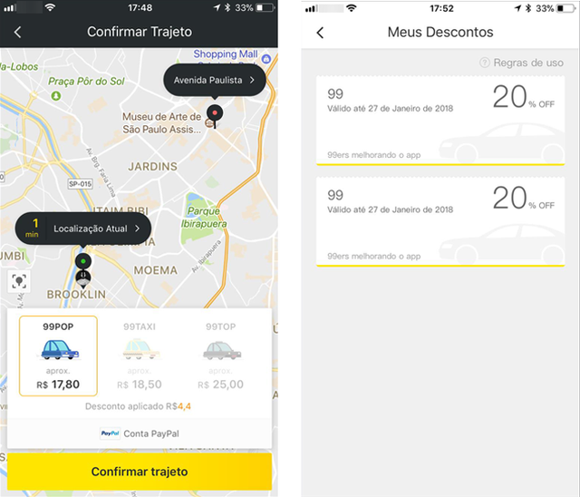 99 imita Uber e adota preço dinâmico; conheça mudanças do app