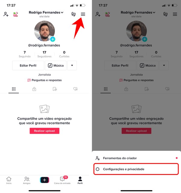 Como mudar data de nascimento no TikTok