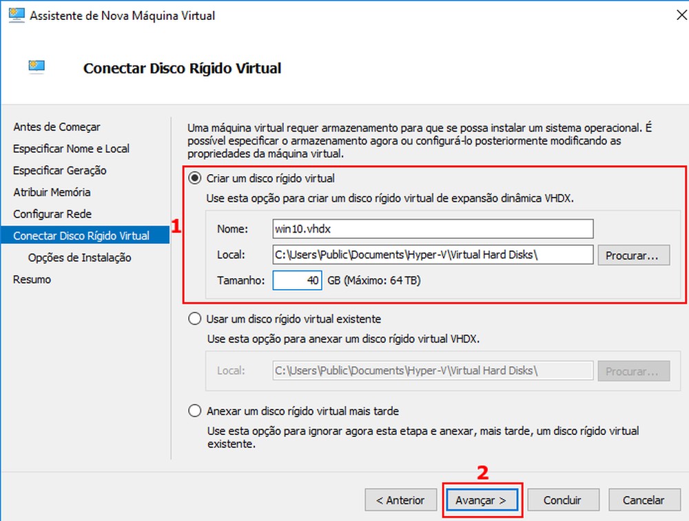 Como criar uma máquina virtual com o Hyper-V do Windows 10