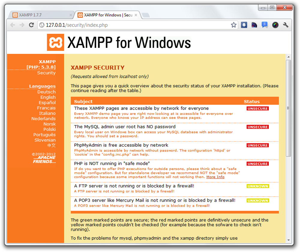 O que é XAMPP e para que serve
