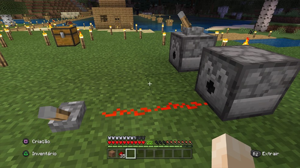 Como fazer Dispenser (Ejetor) no Minecraft