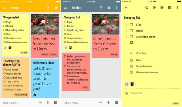 Keep, aplicativo de notas do Google, chega para iPhone