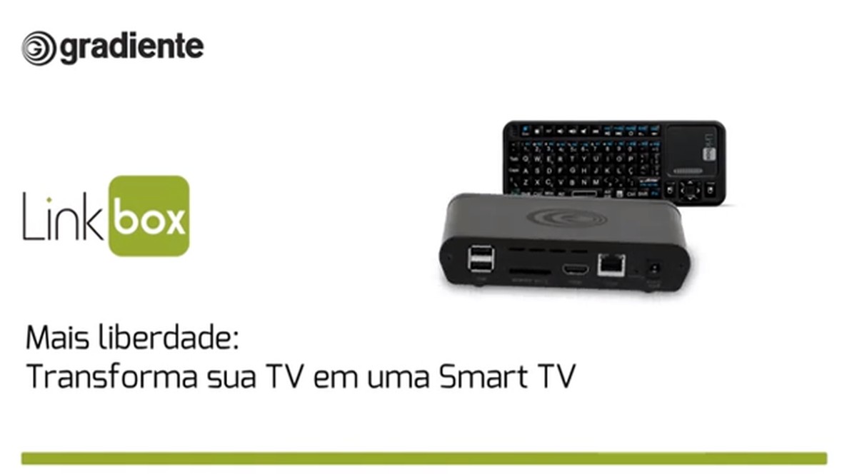 Conheça o LinkBox e transforme sua televisão em uma Smart TV