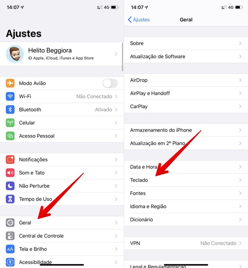 Como mudar o teclado do celular Android e iPhone (iOS)