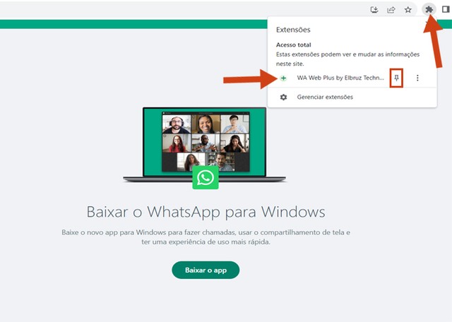 WA Web Plus for WhatsApp: como usar a extensão no navegador