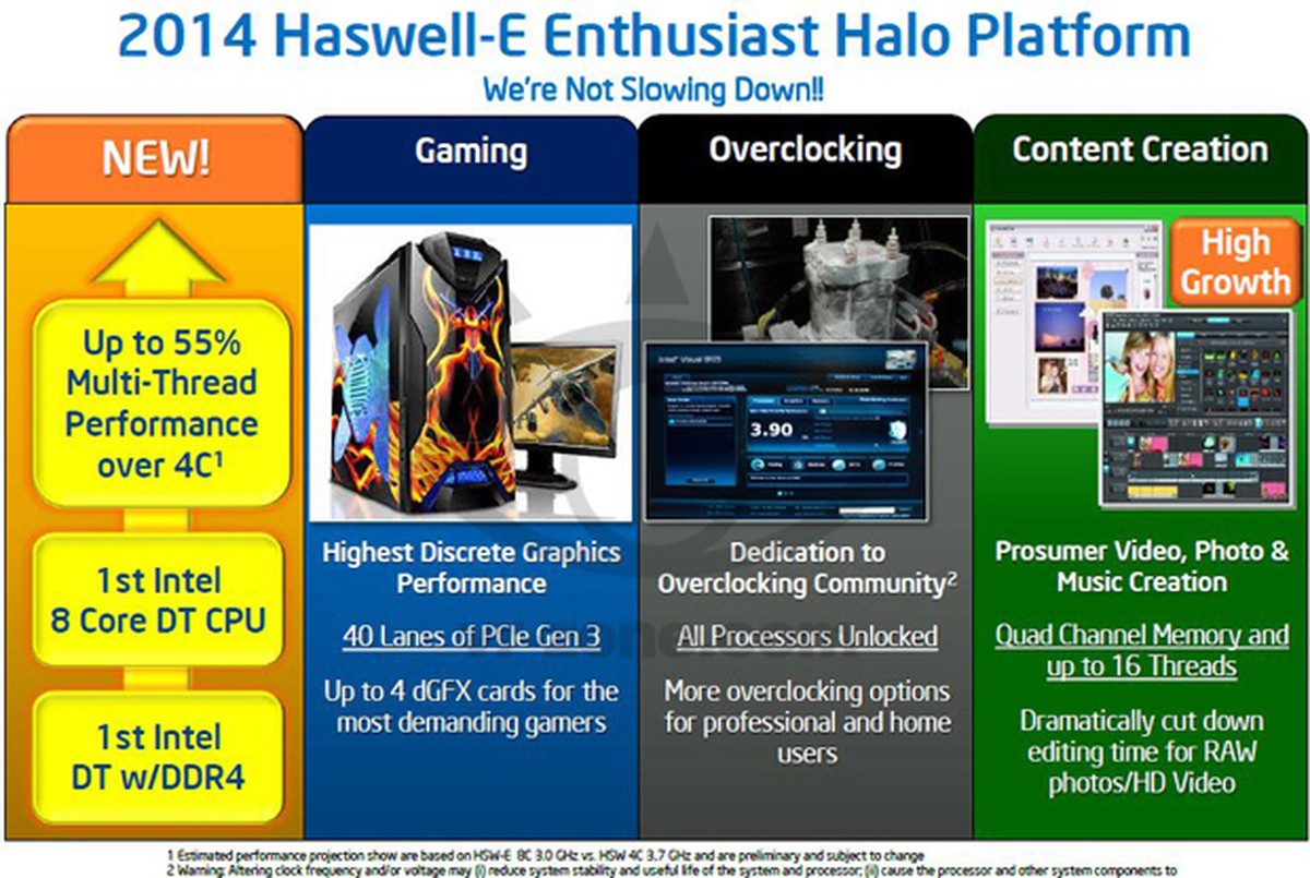 Vazam informações sobre CPU Intel Haswell-E de oito núcleos