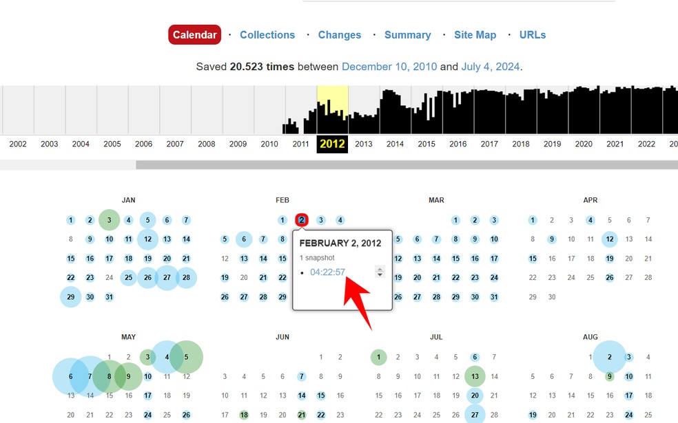 Wayback Machine: como usar site que mostra versão antiga de página web