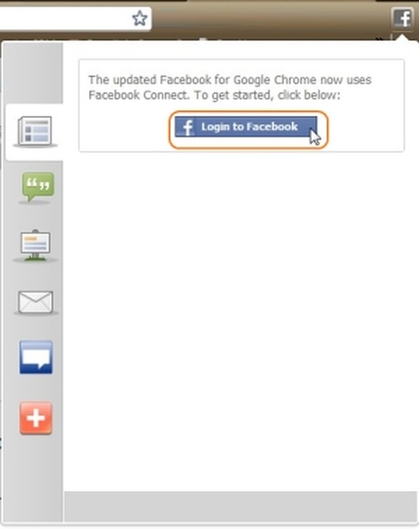 Como usar o Facebook Chrome Extension